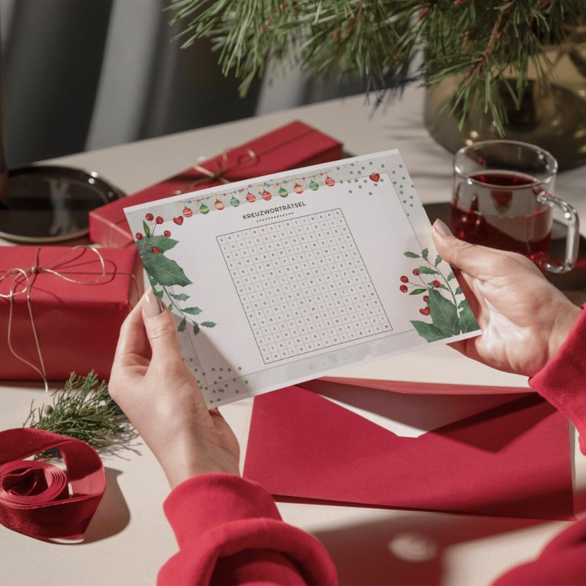 24 Printable Secret Santa Letters • Stress-free Secret Santa for ...