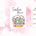 Printable Editable Teacher Lesson Planner School Year Digital Download ...