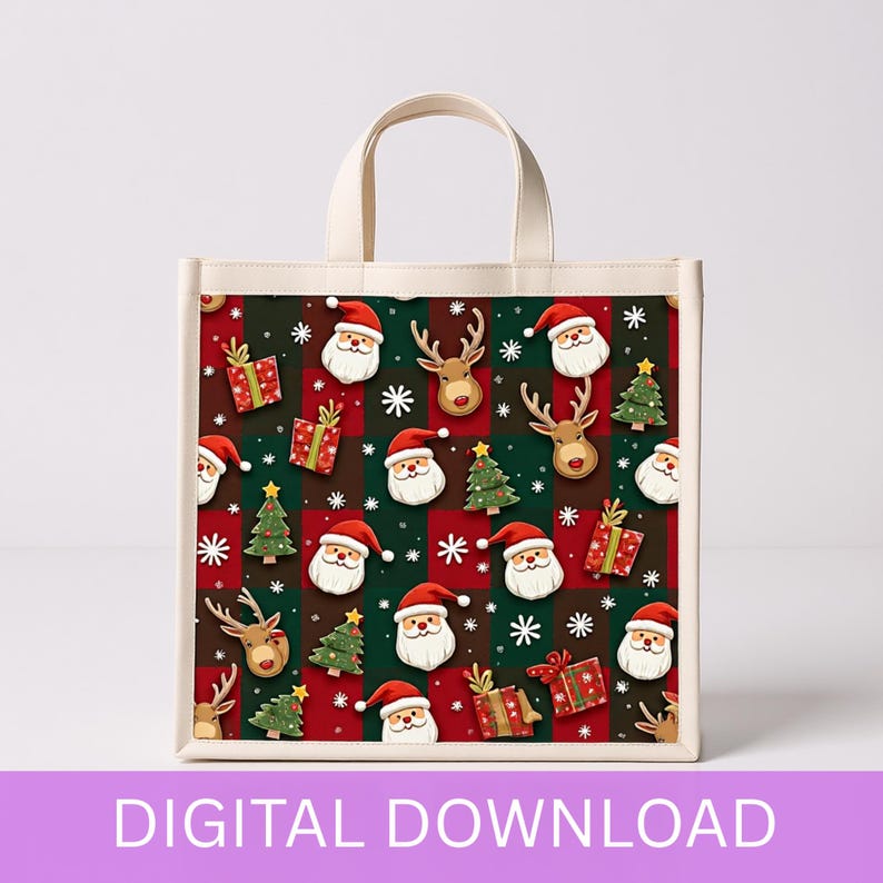 Christmas Digital Paper Pack | 20 Pastel Seamless Holiday Backgrounds ...
