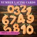 Fall Pumpkin Number Lacing Cards | Printable PDF | Kids Fine Motor ...