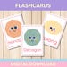 Geometric Shapes Flash Cards Printable Montessori Materials Preschool ...