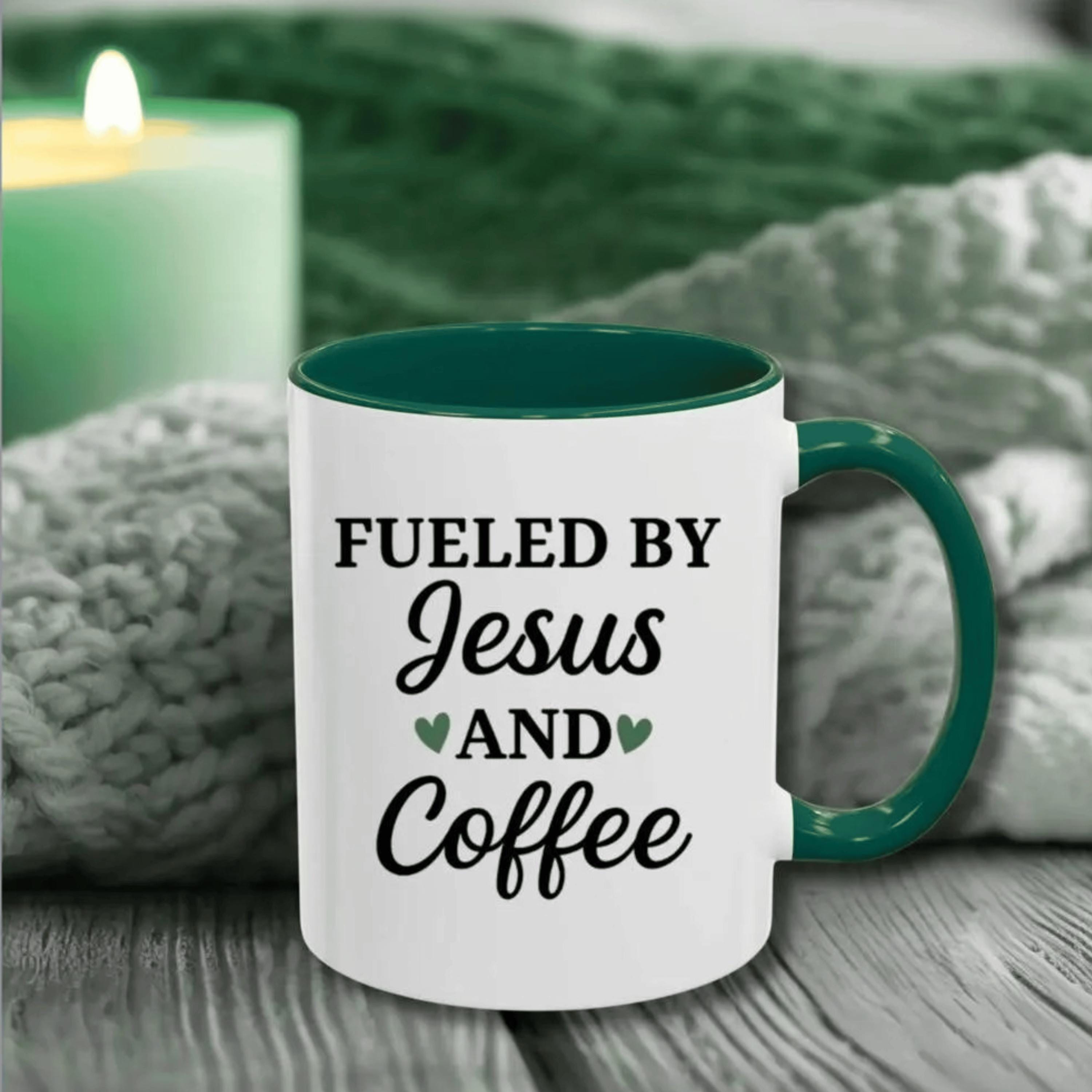 Jesus Christian Coffee Mug Bible Verse Cup Morning Devotional Gift Idea ...
