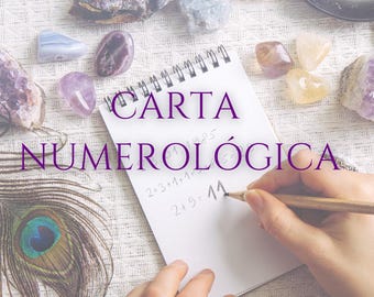 Numerological Chart - Etsy