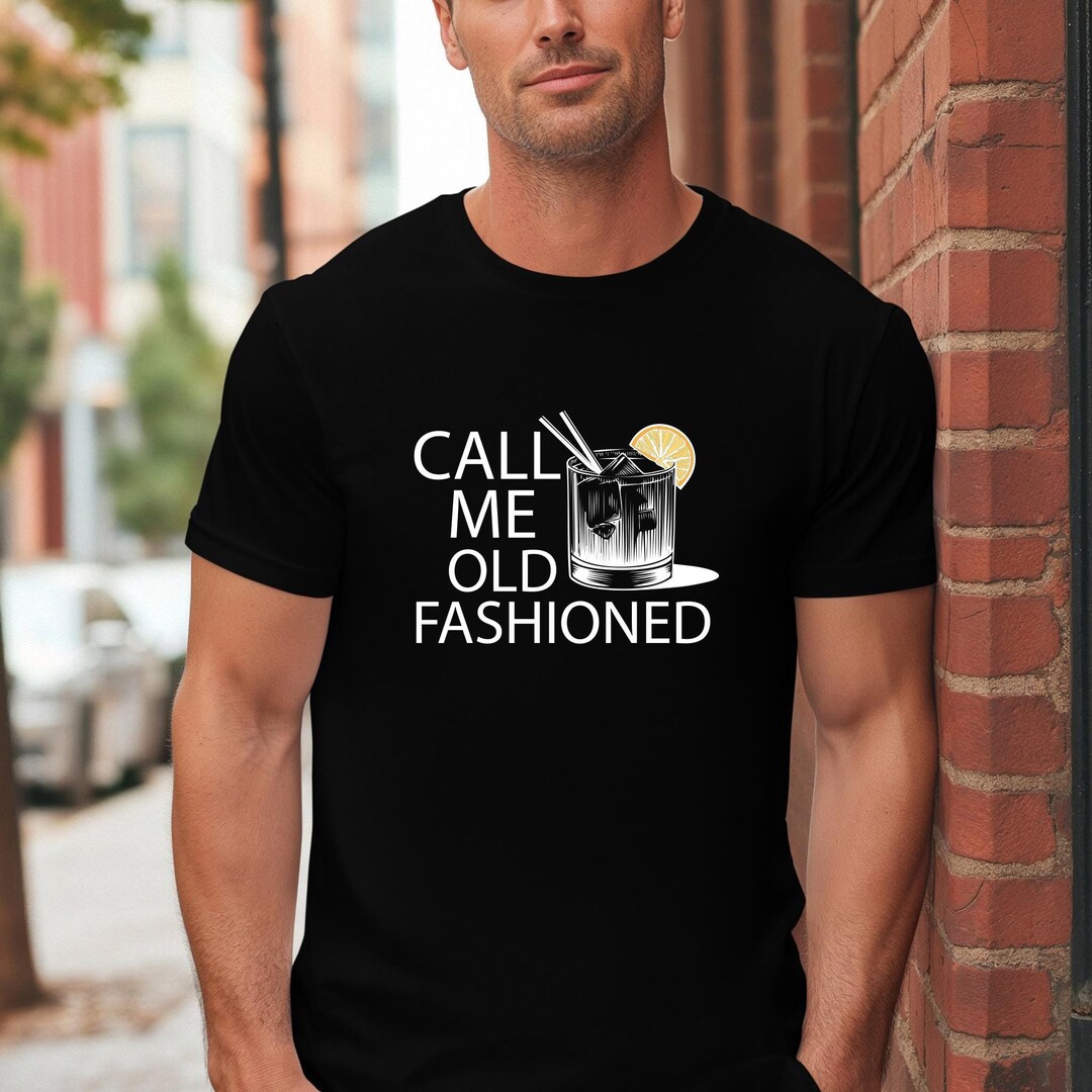 Old Fashioned Whiskey T-shirt: Bourbon Lover Gift - Etsy