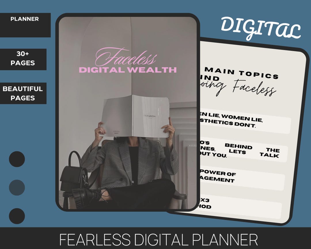Faceless Digital Marketing Guide With PLR and MRR, Learn and Resell ...