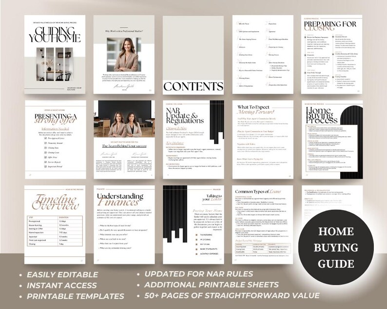 Bilingual Realtor Guide Bundle: English & Spanish Templates (digital ...