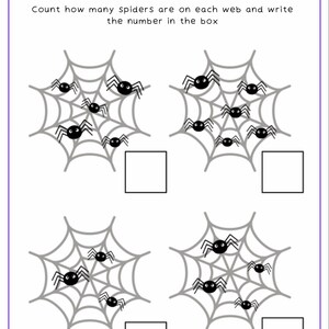 Printable Halloween Preschool Activity Bundle - Etsy