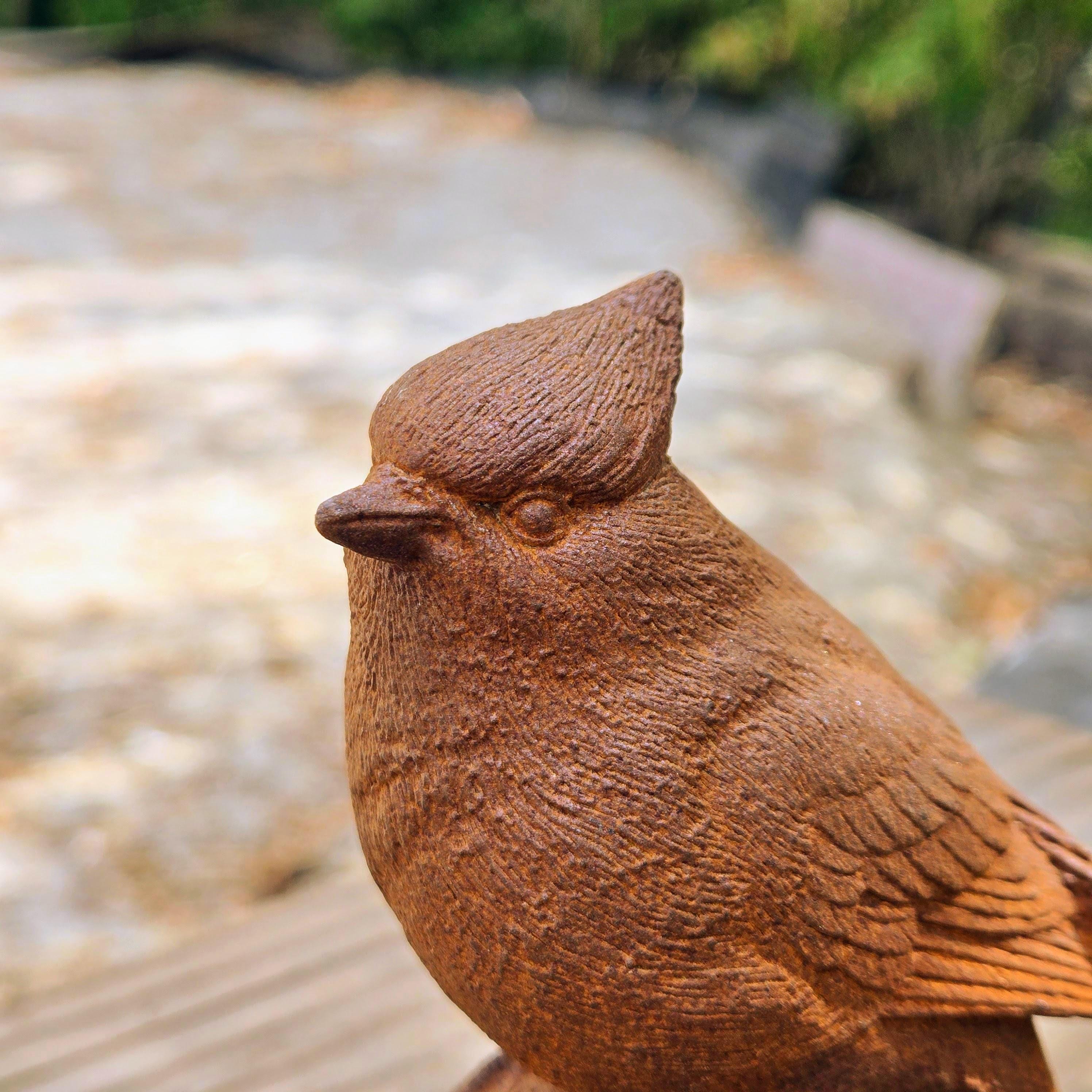 Cast Iron Bird Garden Stakes: Rustic Metal Sculptures, Vintage Decor - Etsy
