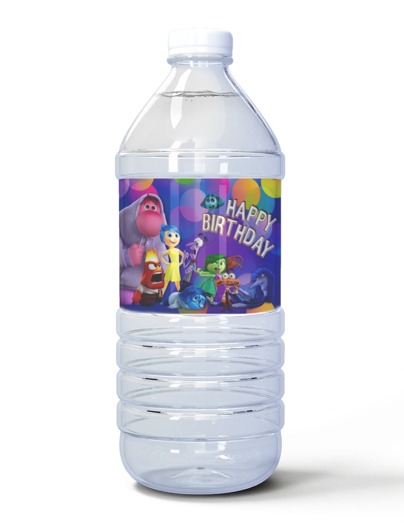 Inside Out Birthday Party Bundle (with Name and Age) PDF Digital File ...