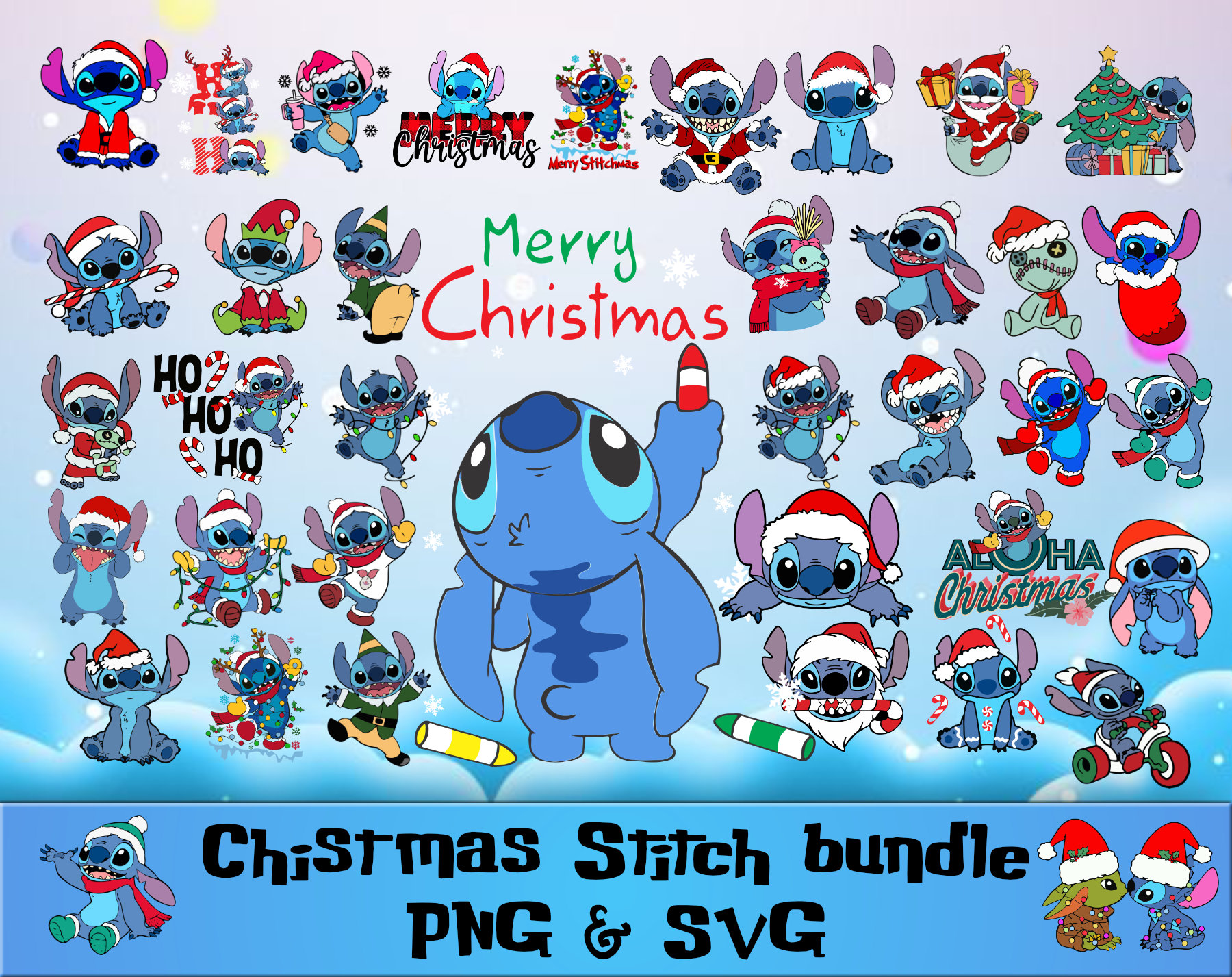 Christmas Stitch Svg , Png Merry Christmas Svg , Png Merry Stitchmas ...