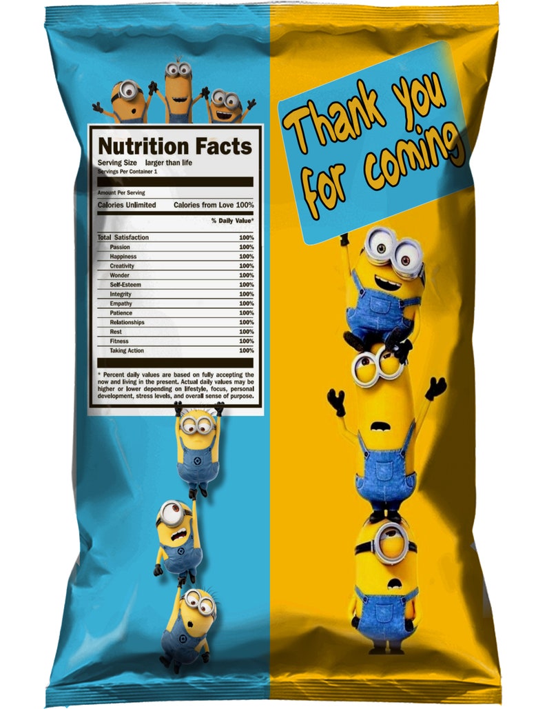 Minions Birthday Party Bundle (with Name and Age) PDF Digital File is ...