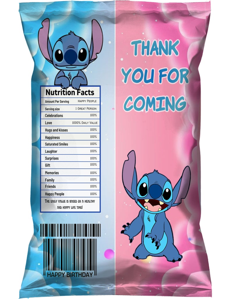 Stitch Party Bundle (with Name and Age) PDF Digital File is Not Instant ...