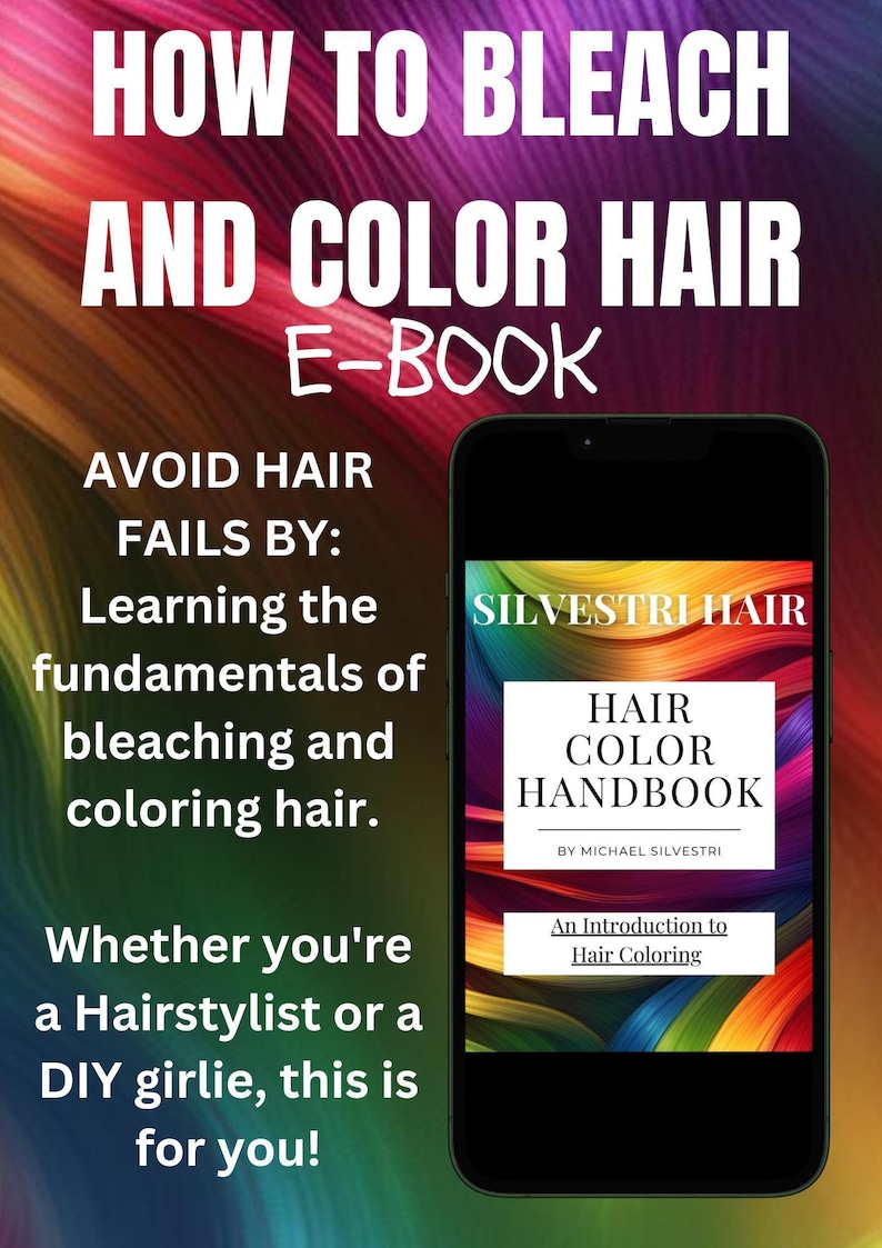 Hair Color + Bleaching Hair Info in Ebook From Hair Stylist (PDF ...