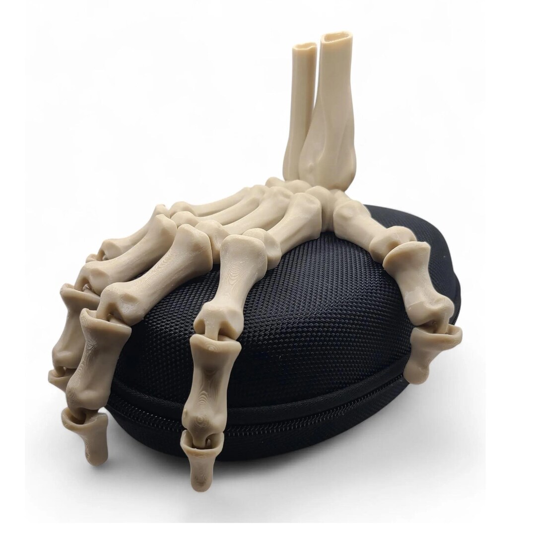 SKELETON HAND Life Size Articulating ~ Halloween Hands ~ 3D Printed Toy ...