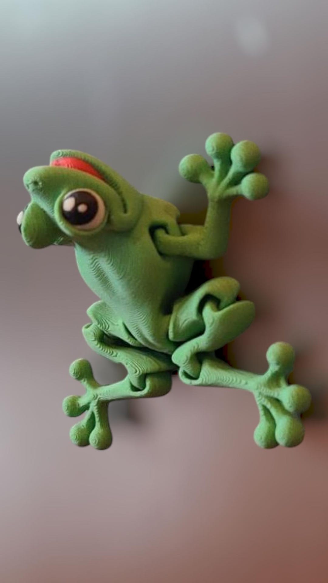 Magnetic Frog (3 PACK) 3D Printed Articulated Toy ~ Quirky Magnetic ...