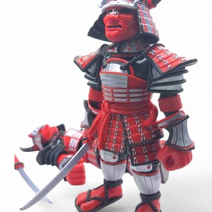 SAMURAI ~ Flexible Articulating ~ Desk Fidget Toy ~ Decoration ~ Flexi ...