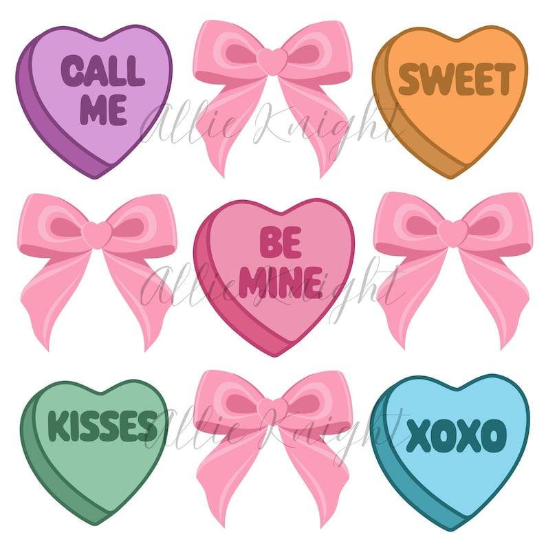 Conversation Hearts - Etsy