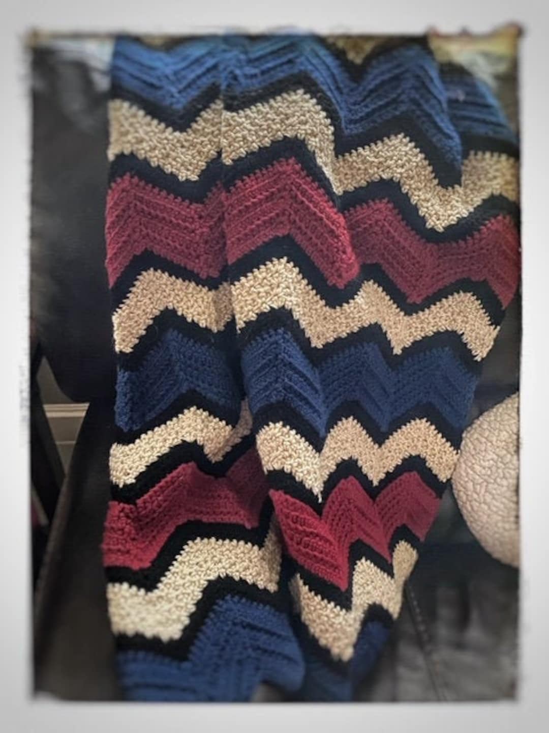 Baby Colson Afghan | Crochet Pattern | Baby Blanket Pattern | Unique ...