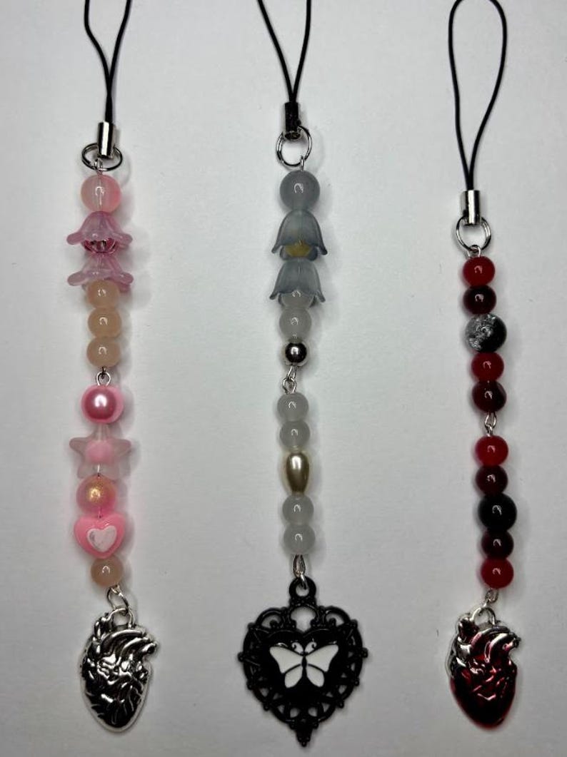 Handmade Phone Charms Matching Kawaiicore Cutecore Japancore Gothic Emo ...