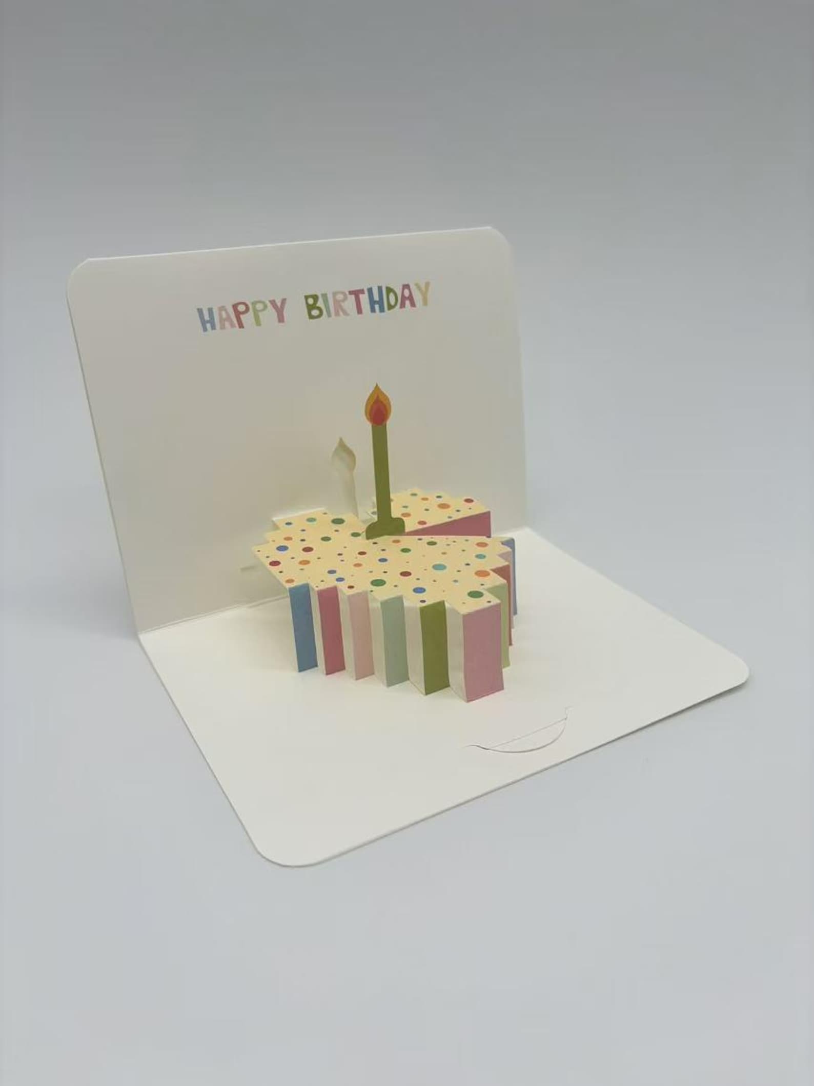 Pop up Gift Card Series| 3D Birthday Card| Happy Birthday| Best Wishes ...