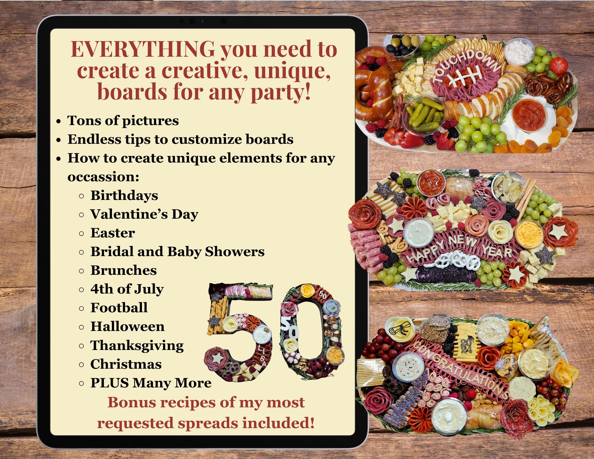 Party Boards Made Simple: Charcuterie Board Ideas for Every Festive ...