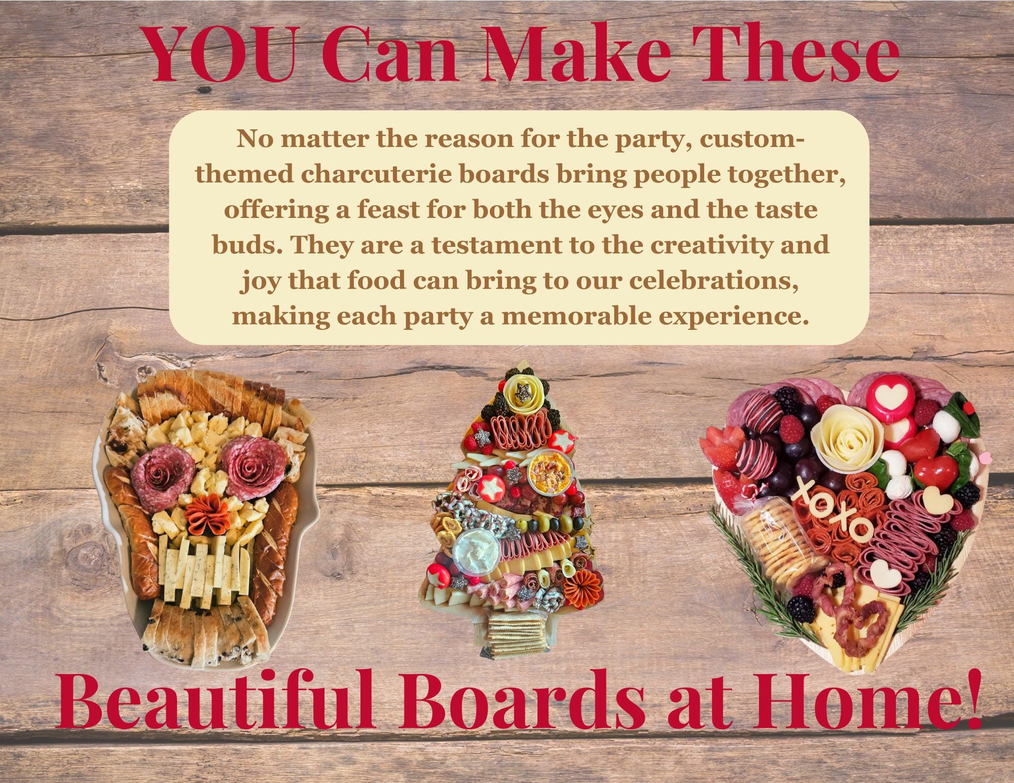 Party Boards Made Simple: Charcuterie Board Ideas for Every Festive ...
