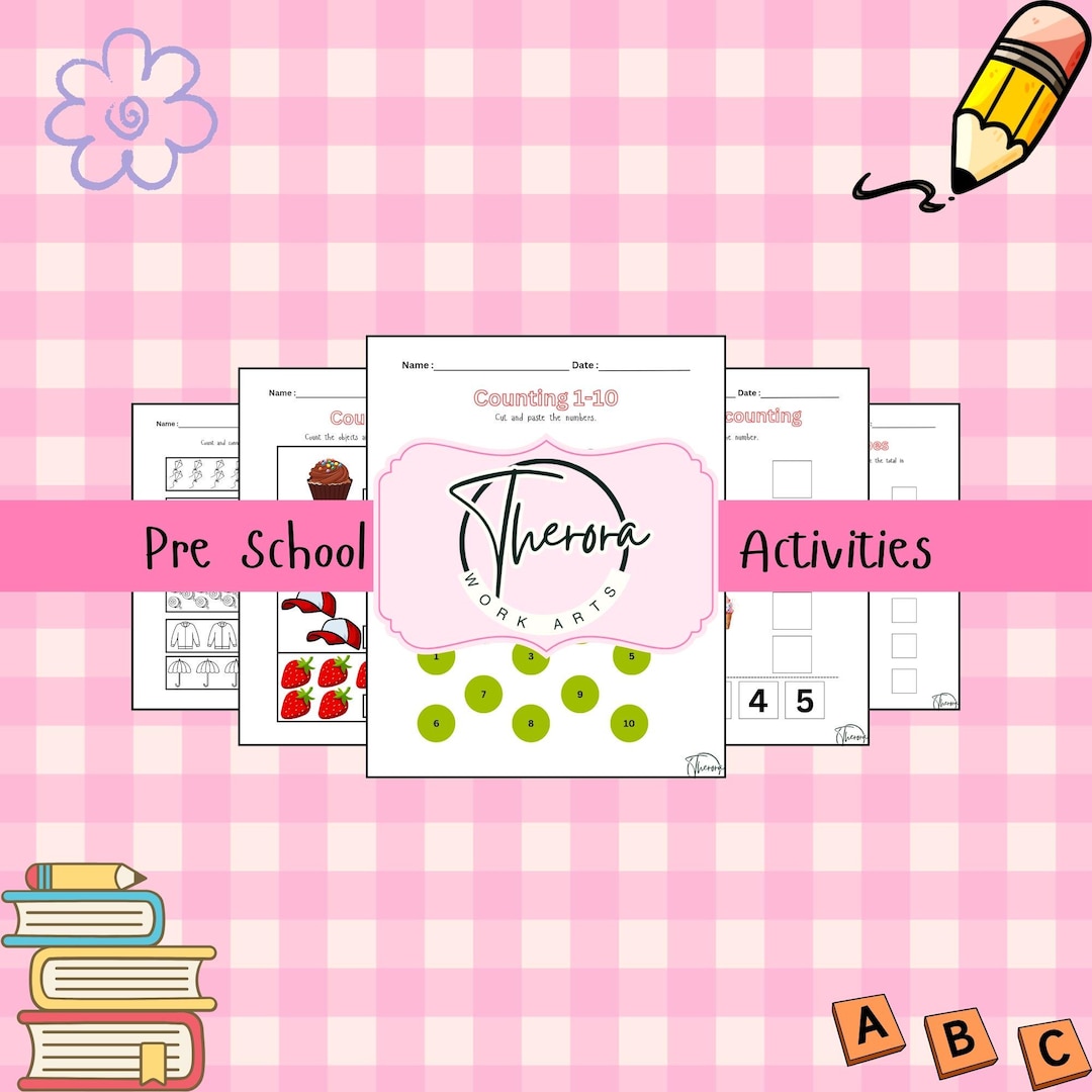 Educational Printable Bundle for Kids, PLR MRR, Learning Materials ...