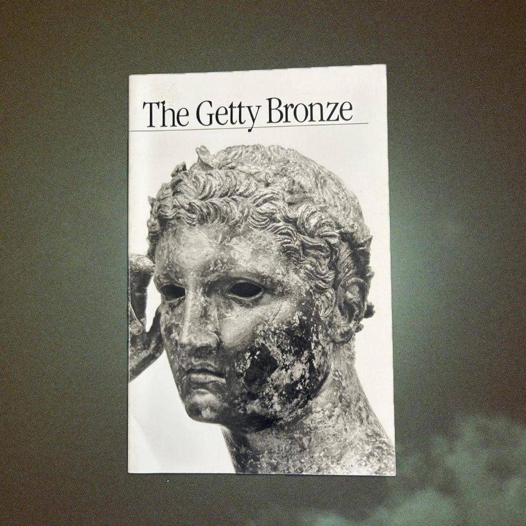 The Getty Bronze - Etsy