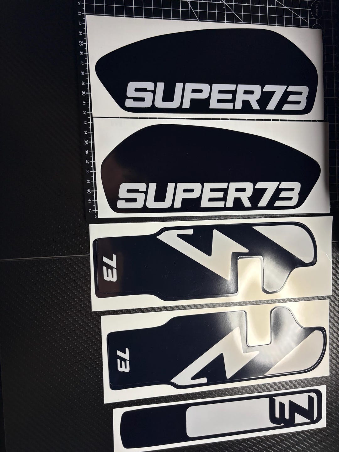Super73 S2/RX Battery Decal W/fork Decal - Etsy