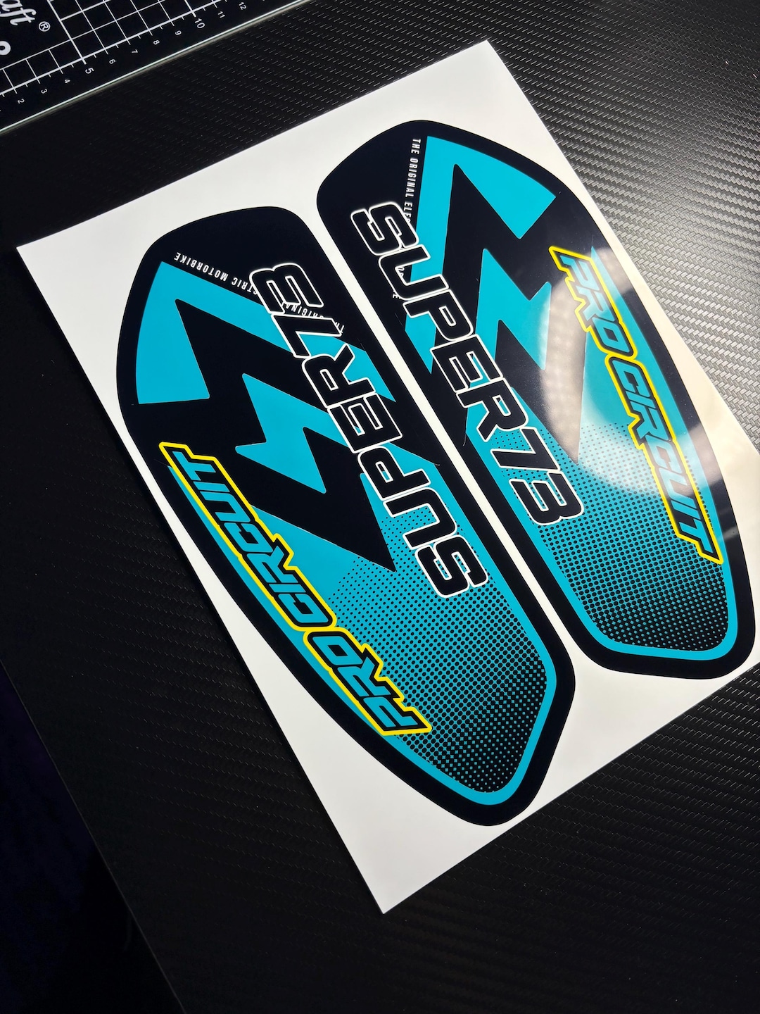 Super73 S2/RX Battery Decal W/fork Decal - Etsy
