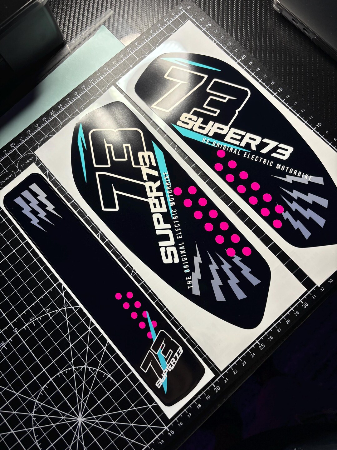Super73 S2/RX Battery Decal - Etsy