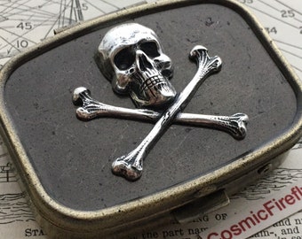 Skull Pill Box | Etsy