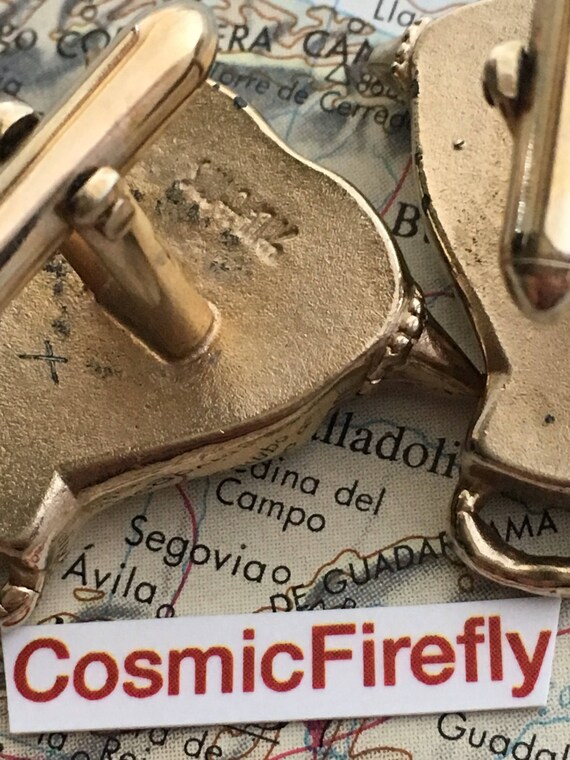 Bull Steer Big Chunky Mid Century Men's Antique Vinta… - Gem