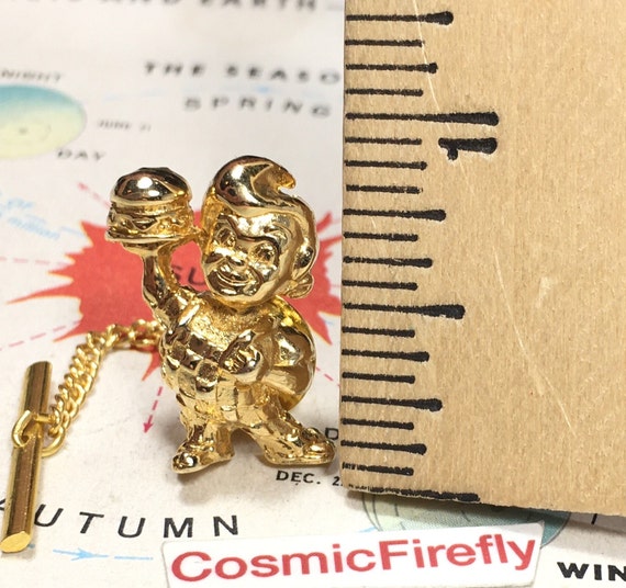 Vintage Bob's Big Boy Tie Tack Pin Fast Food Advertis… - Gem