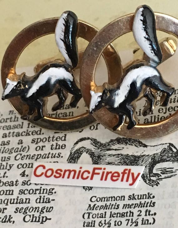 1950s vintage figural skunk - Gem