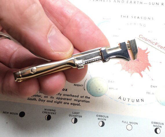 1950's Vintage Plumber's Pipe Wrench Tie Bar Clasp Cl… - Gem