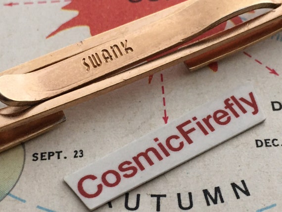 Mid Century Vintage Sword Tie Bar Clip Clasp 1950's S… - Gem