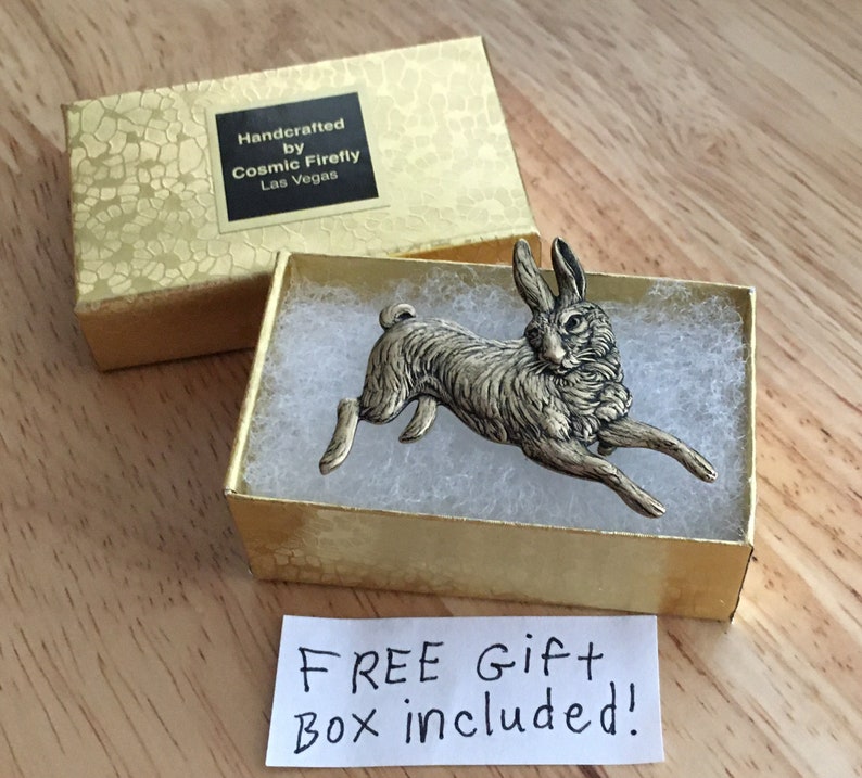 Brass Bunny Pin Brooch Steampunk Pin Rabbit Brooch Steampunk - Etsy