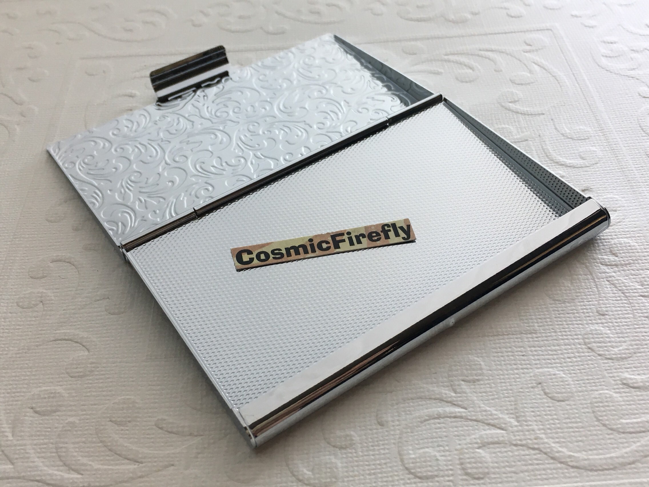 Silver Bee Business Card Case Bumble Bee Gothic Victorian | Etsy