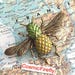 Pineapple Bee Brooch Pin Tropical Steampunk Bumble Bee Pin - Etsy