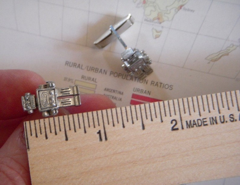 Robot Cufflinks & Robot Tie Tack SET OF 3 Original Design By | Etsy