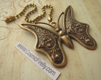 Brass Acorn Fan Pull Steampunk Ceiling Fan Pull Chain Antiqued - Etsy