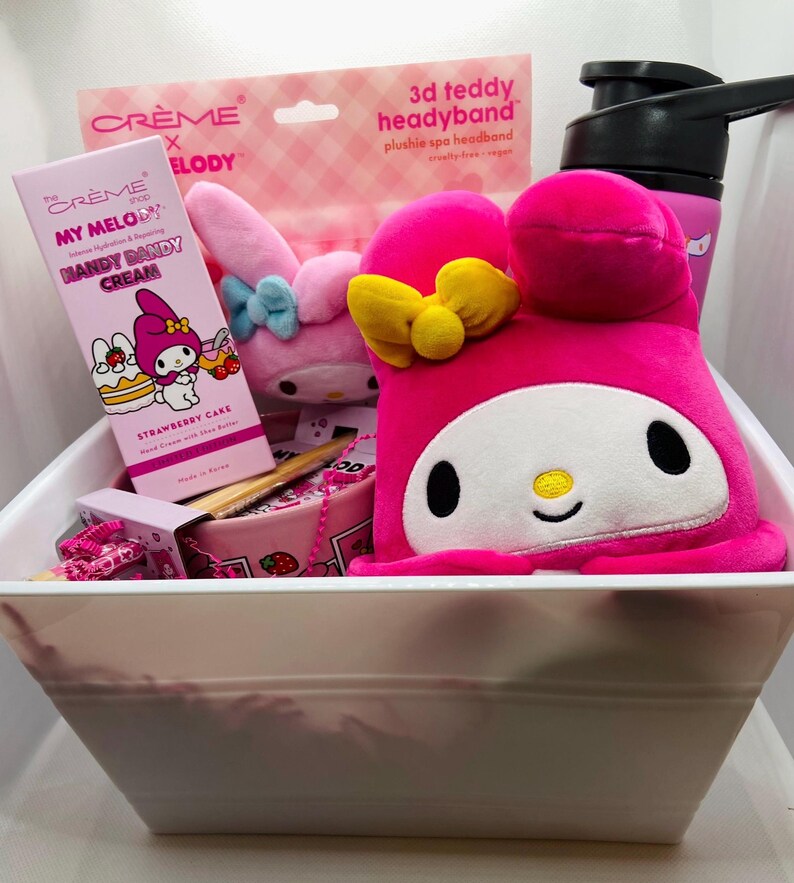 My Melody Gift Basket - Etsy