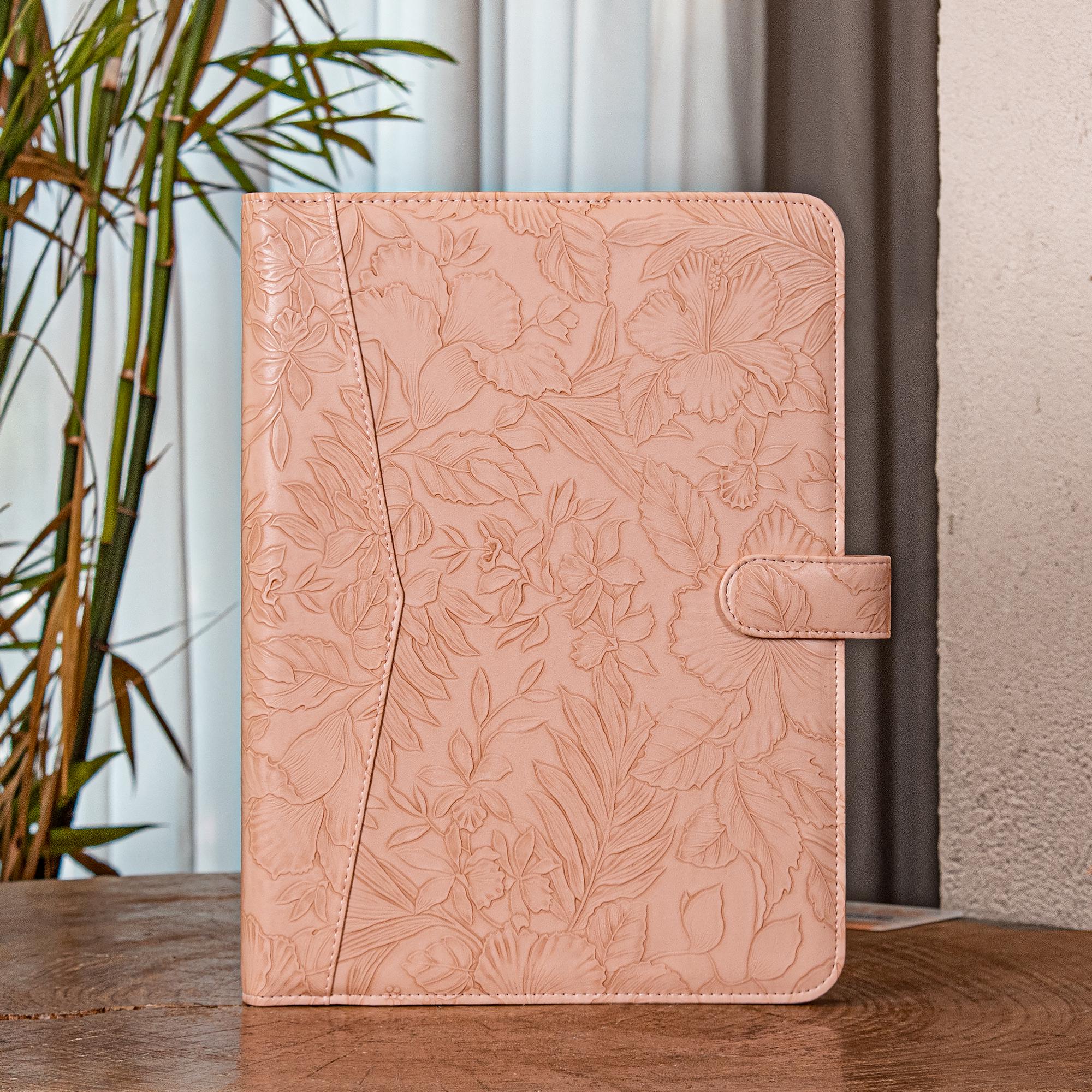 Personalized Leather Portfolio for Men, A4 Custom Journal Cover ...