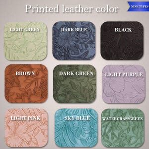 Personalized Embossed Leather Padfolio,3-ring Binder Portfolio Cover ...