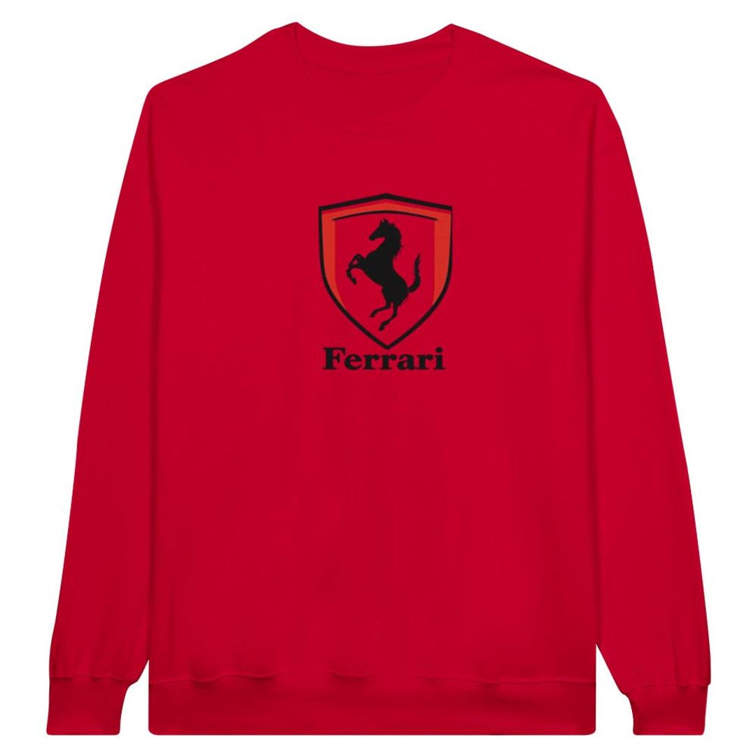 Ferrari Logo Sweatshirt, Italian Car Lover Gift, Supercars Gift ...