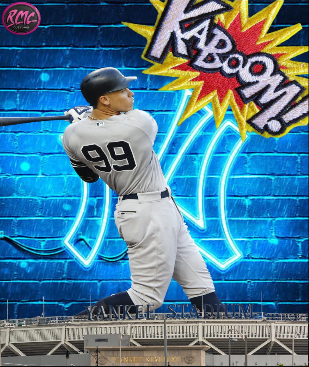 Custom Aaron Judge Kaboom - Etsy