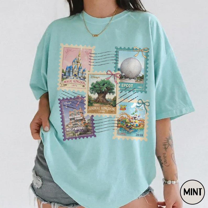Retro Disney World Shirt, Vintage Magic Kingdom Shirt, Retro Disney ...