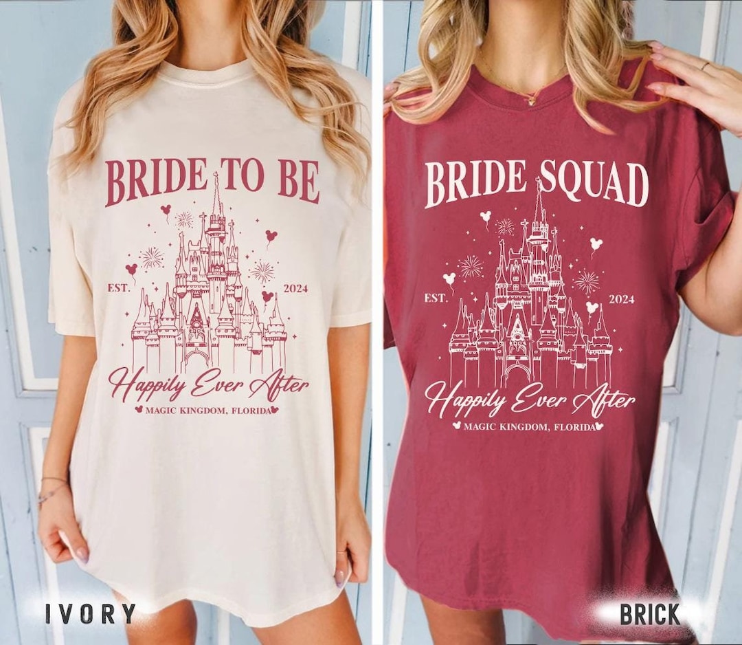 Disney Bachelorette Party Shirt, Disney Bride Shirt, Magic Kingdom ...