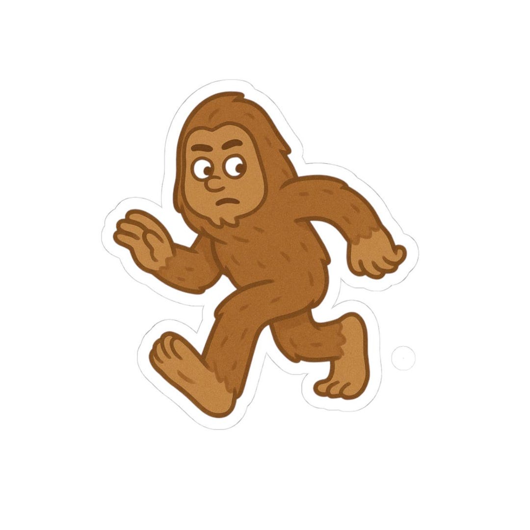 Sasquatch Sticker Set | Quirky Outdoor Decor, Sasquatch Lovers, Laptop ...